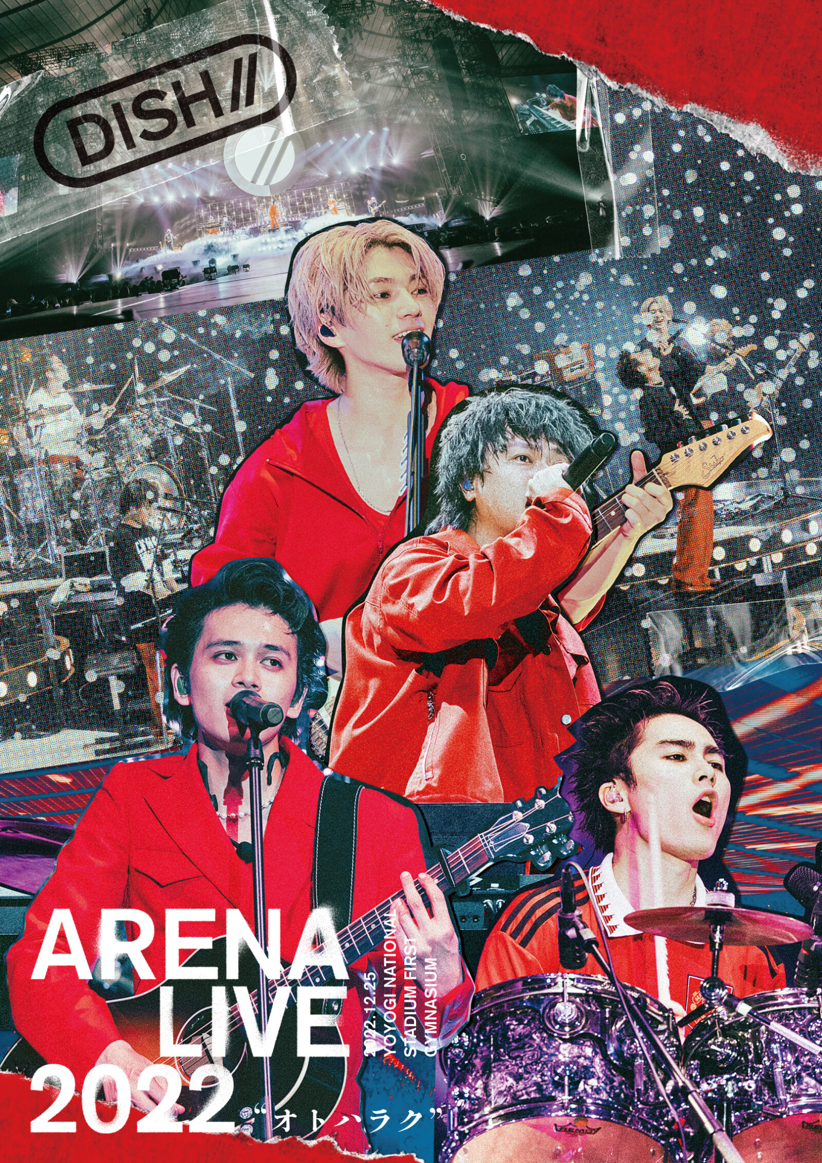 LIVE Blu-ray&DVD『DISH// ARENA LIVE 2022 “オトハラク”』発売決定！ | DISH//